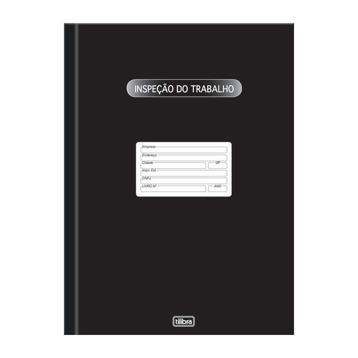 LIVRO INSPECAO TRABALHO C/50FLS - Kohler Variedades LIVRO INSPECAO TRABALHO C/50FLS - Kohler Variedades